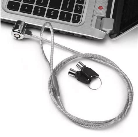 Universal Notebook Security Cable Chain Key Lock With 2 Keys Notebook Lock Lazada