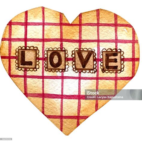 수채화 하트 발렌타인 데이 레드 퍼플 바이올렛 하트 세트 해피 발렌타인 데이 카드 나무와 패브릭 하트 삽화 세트입니다 손으로 그린 다양한 하트들이 하얀 종이 배경에 분리되어