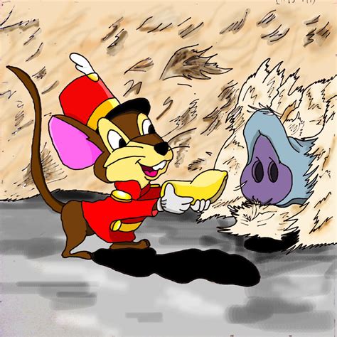 Artstation Timothy Q Mouse With Dumbo