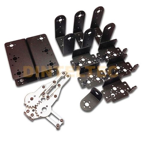 Kit Brazo Robot Aluminio Nuevo Usa Servomotor Mg Arduino En Mercado Libre