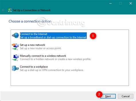 How To Set Up And Use A Pppoe Internet Connection On Windows 10