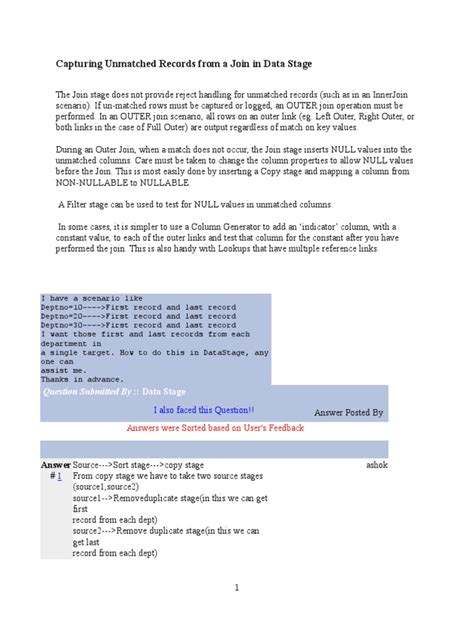 Datastage Scenarios Pdf Computer Data Data Management