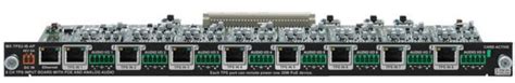 Lightware MX TPS IB AP TPS Input Board With Analog Audio And PoE Touchpoint Technology