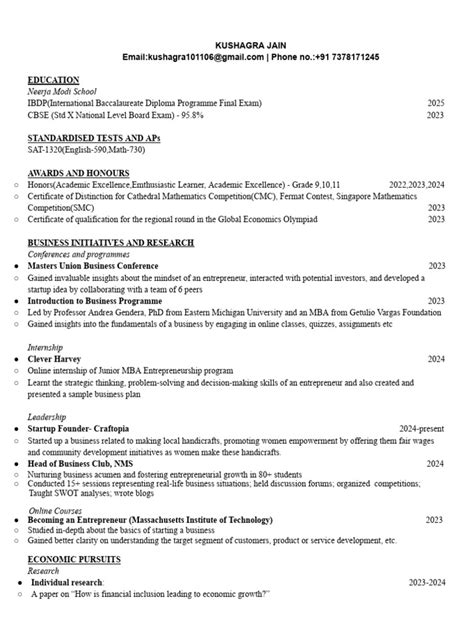 kushagra resume 2 1 pdf