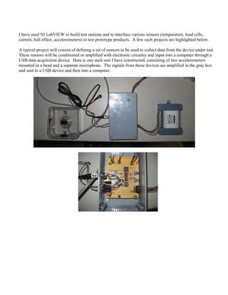 LabVIEW Porfolio PDF