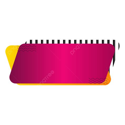 text box clipart png images gradient text box banner template png