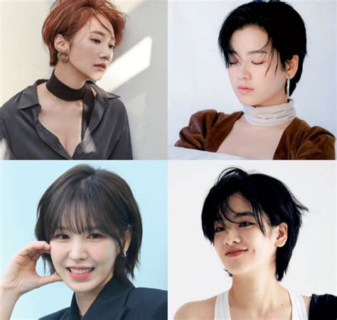 머리숱 없는 여자 짧은 숏컷 스타일 웬디 이주영 마현이 고준희 머리 네이버 블로그
