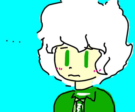 Nagito Komaeda Blushing Drawception