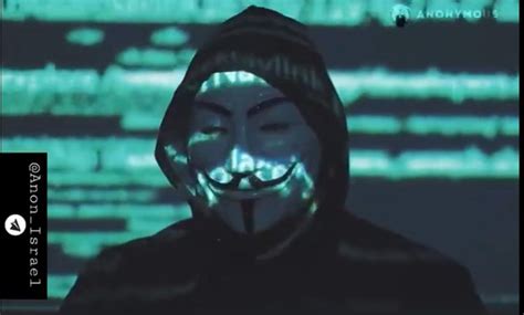 Anonymous Hackers Threaten To Expose Idf S ‘top Secret Projects Allsides