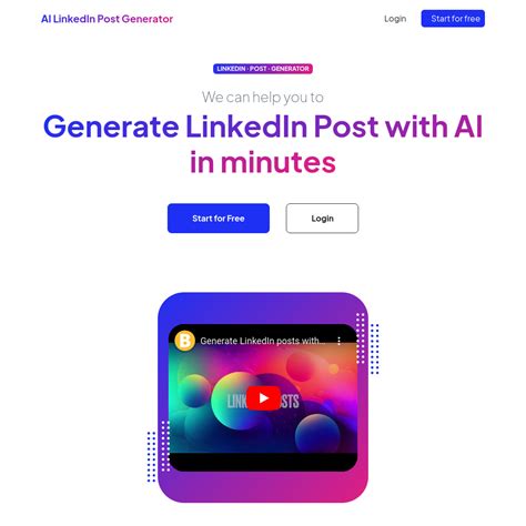 What Is Linkedin Post Generator Ai Aistage