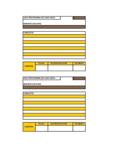 Vale Provisional De Caja Chica Pdf Vale Provisional De Caja Chica Pdf