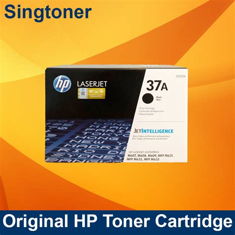 Original Hp 37a Black Original Laserjet Toner Cartridge Cf237a For Hp