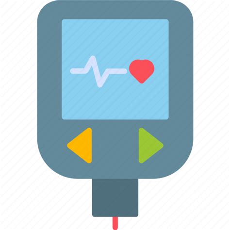 Glucometer Health Care Blood Checker Test Diabetes Icon