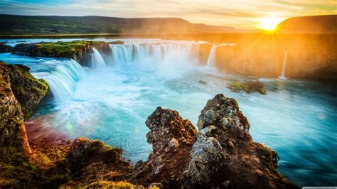43523 Waterfall Hd Wallpaper Iceland Nature Valley Rare Gallery