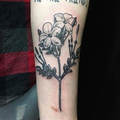 Jasmine Flower Tattoo Ideas Celebrating Delicate Beauty