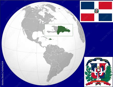 Dominican Republic World Map