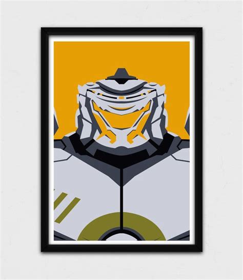 Pacific Rim Striker Eureka Bust Poster Jaeger Pacific Rim Striker Eureka Pacific Rim