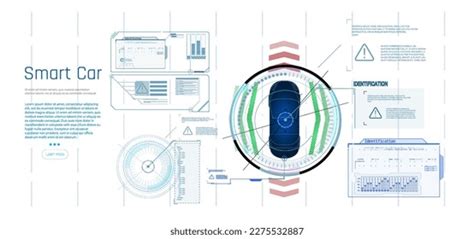 Car Interface Hud Gui Ui Style Stock Vector Royalty Free 2275532887