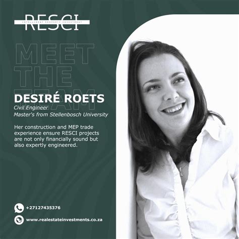 Jaco Roets Mspm On Linkedin Resciinvestments Realestateinnovation Investwisely