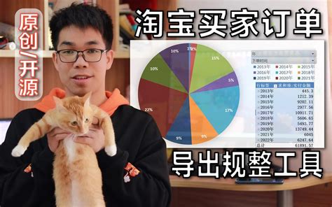 【原创开源】淘宝买家订单导出规整工具支持windows和linux 哔哩哔哩