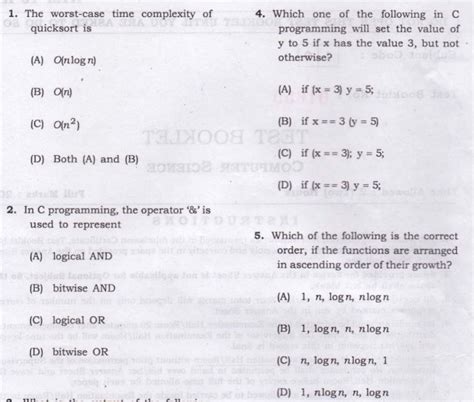 Download Assam Psc Pre Computer Science Exam Paper 2015 Upsc Ias Exam Portal