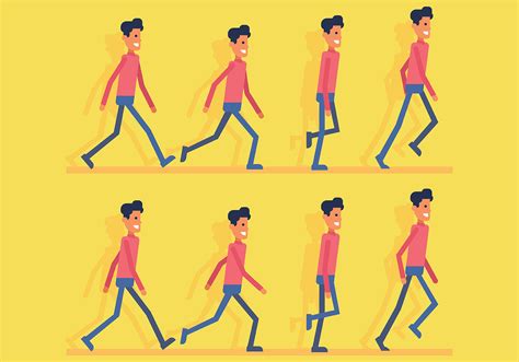 Realistic Walk Cycle Presentation