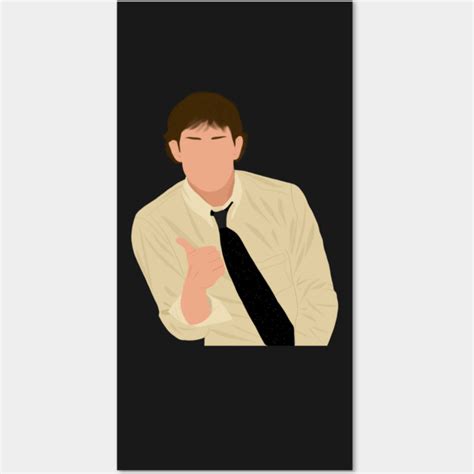 Office Jim Thumbs Up Meme Fan Art Michael Scott Posters And Art