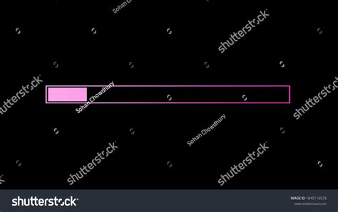 New Pink Gradient Waiting Loading Bar Stock Illustration 1845116578 Shutterstock