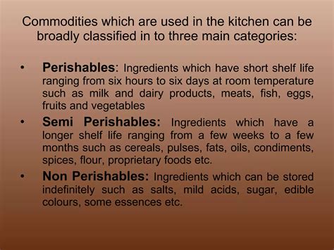 Classification Of Commodities Ppt