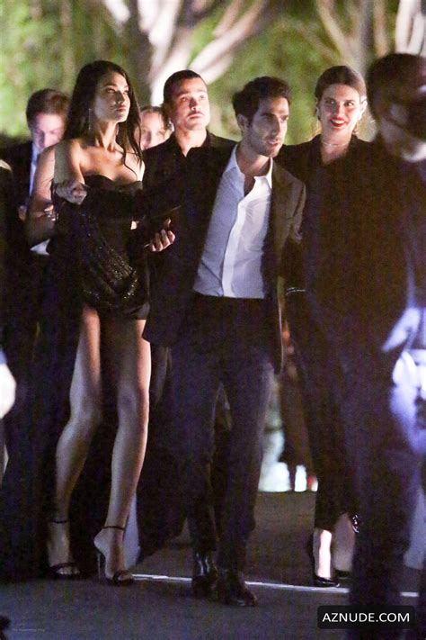 Sara Sampaio Sexy Leaves A Night Of Partying With Shanina Shaik Aznude