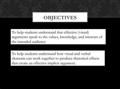 Pdf Analyzing Visual Arguments Part I … Visual Arguments Part I