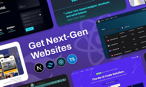 Develop React Js Next Js Website With Tailwind Css By Muhammedquresh Fiverr