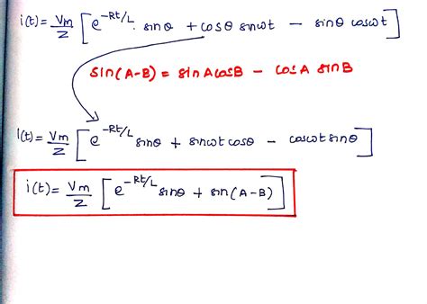 TRANSIENT RESPONSE FOR AC CIRCUITS LS EEE