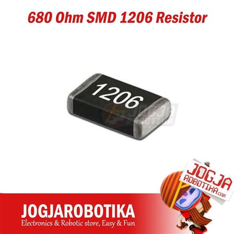 Jual 680 Ohm Smd 1206 Resistor Shopee Indonesia