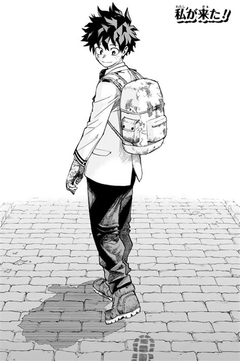 Deku Manga Panel Hero Academia Characters My Hero Academia Manga