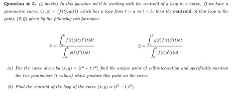solved question 5 4 marks in this question we ll be