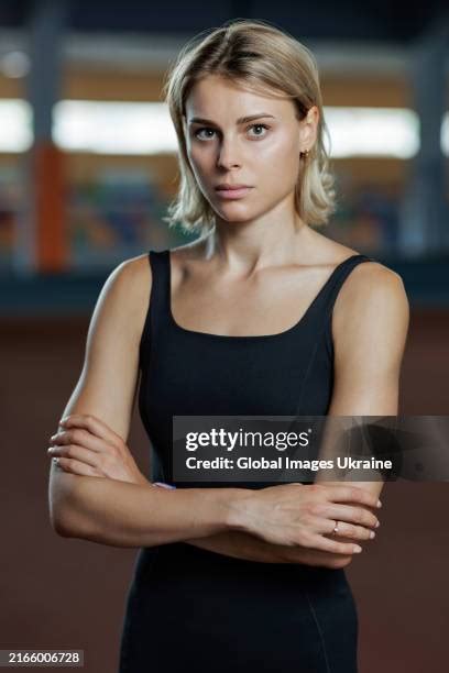 Yuliia Levchenko Ukrainian High Jumper Was Born In Bakhmut Poses