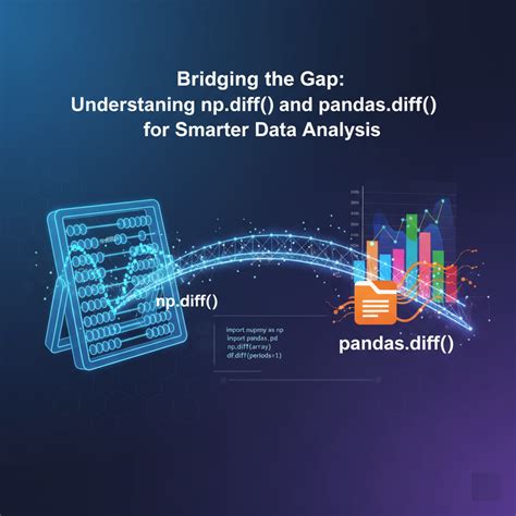 Bridging The Gap Understanding Npdiff And Pandasdiff For Smarter Data Analysis By Dr