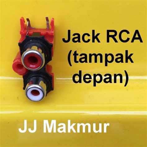 Jual Soket RCA Audio Pasang Main Board PCB Socket Papan Pcb Mainboard Jack RCA Cewe Female