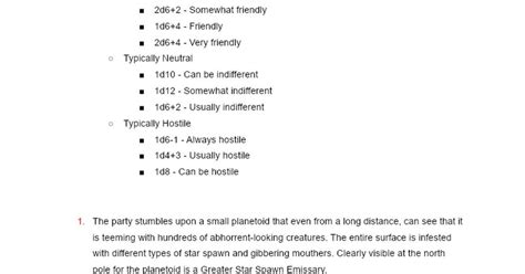 D1000 Random Wild Magic Table R D100