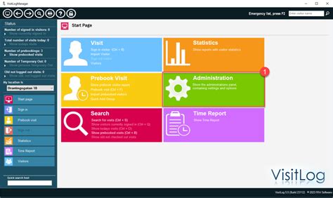Visitlog App Configure Users Support Visitlog