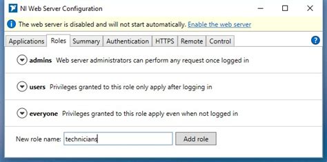 How Can I Restrict Access To Web Applications Hosted On The Ni Web