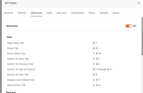 Add Shortcuts For Tab Navigation And Movement · Issue 10864