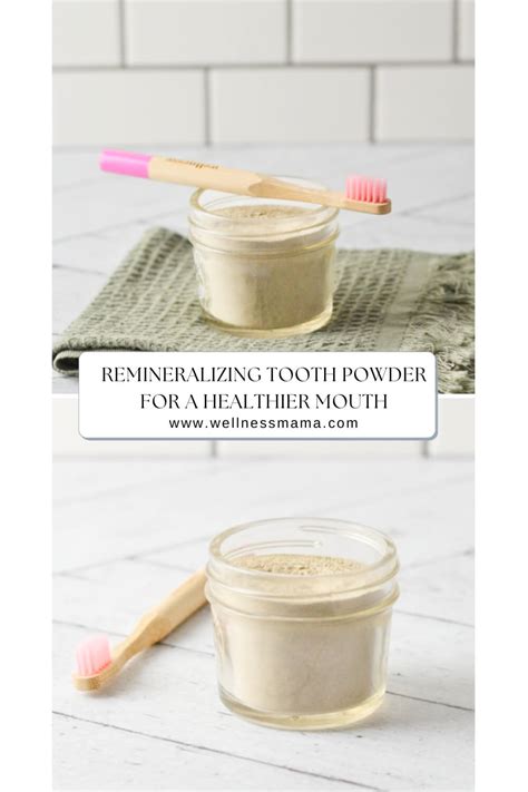 Remineralizing Tooth Powder Recipe Wellness Remedy