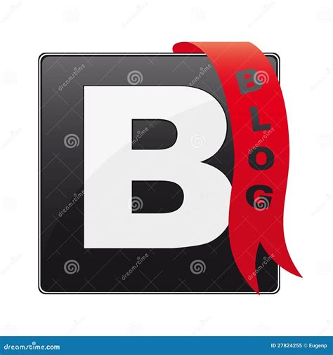 Blog Icon Button Stock Vector Illustration Of Blogging 27824255