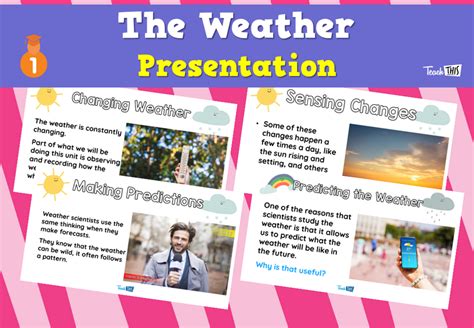 The Weather Presentation Teacher Resources And Classroom Games