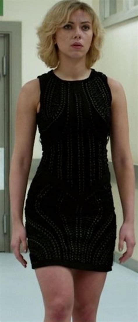 Scarlett Johansson As Lucy Wearing A Sexy Mini Bla By Dragonmatt600 On