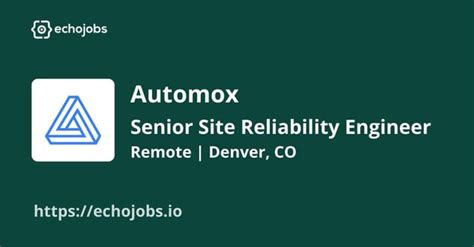 automox is hiring senior site reliability engineer usd 140k 168k