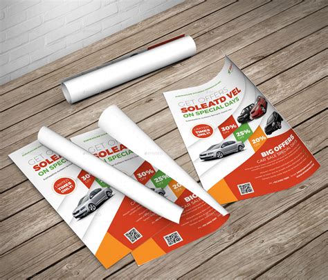 Automotive Car Flyer Ad Indesign Template Print Templates GraphicRiver