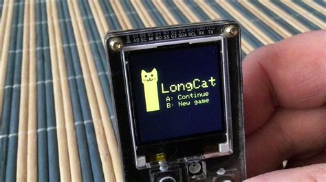 ESPboy On Twitter Https T Co PIA FVeGgi Arduboy Game LongCat Ported To ESPboy Https